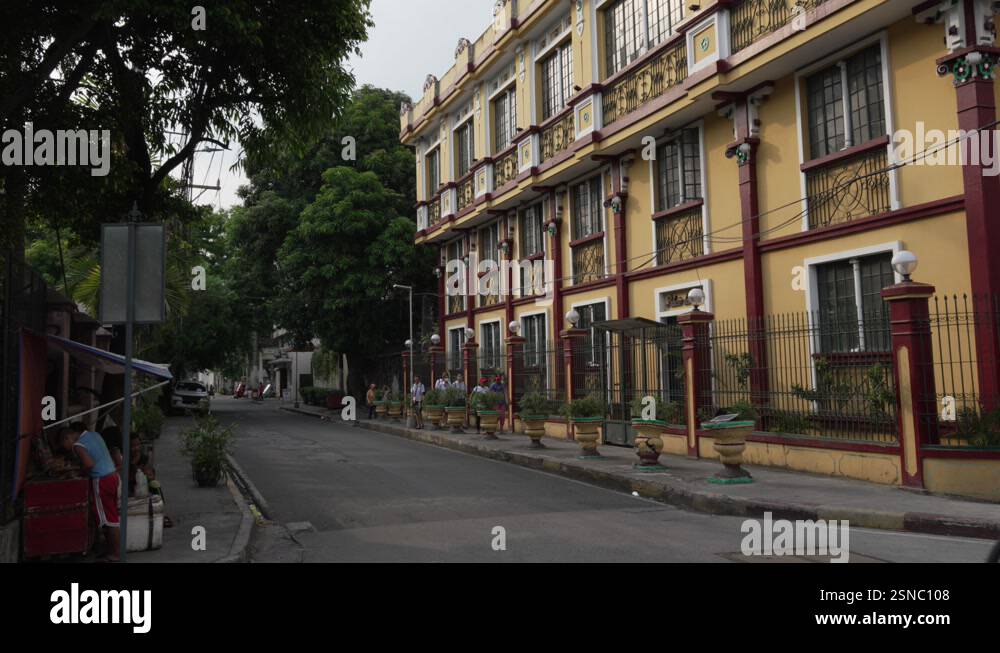 Manila, Philippines - 10/29/2024: Historic building of Intramuros in ...