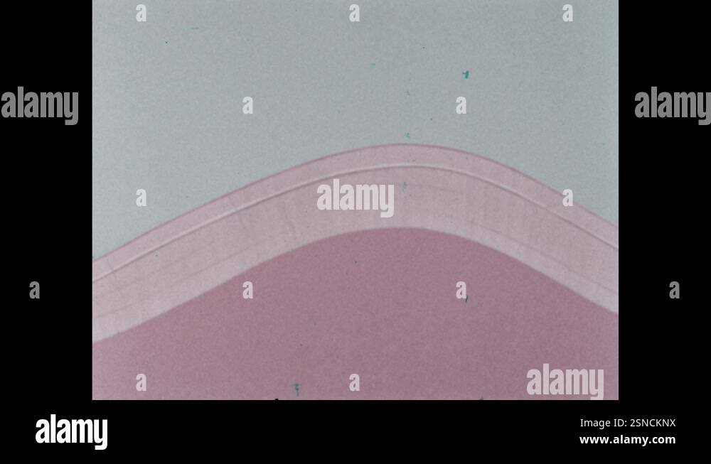 1960s: Animated examples of the rock layers of the earth rising, being ...