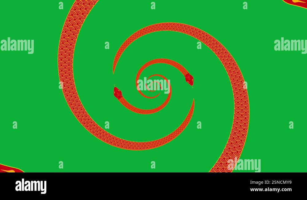 Traditional chinese snake symbol Stock Videos & Footage - HD and 4K ...