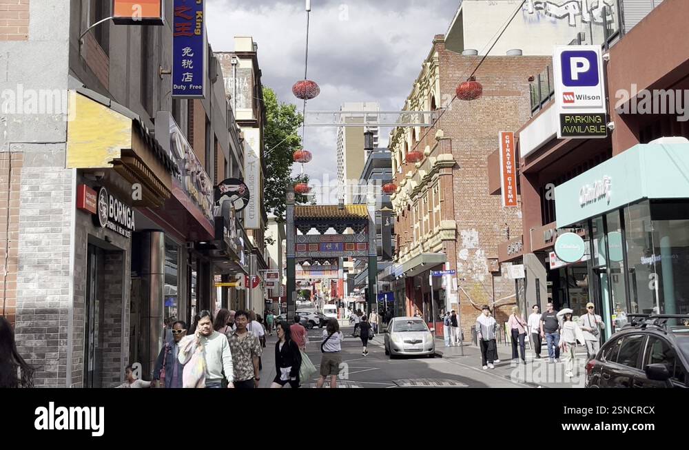 Little bourke street chinatown Stock Videos & Footage - HD and 4K Video ...