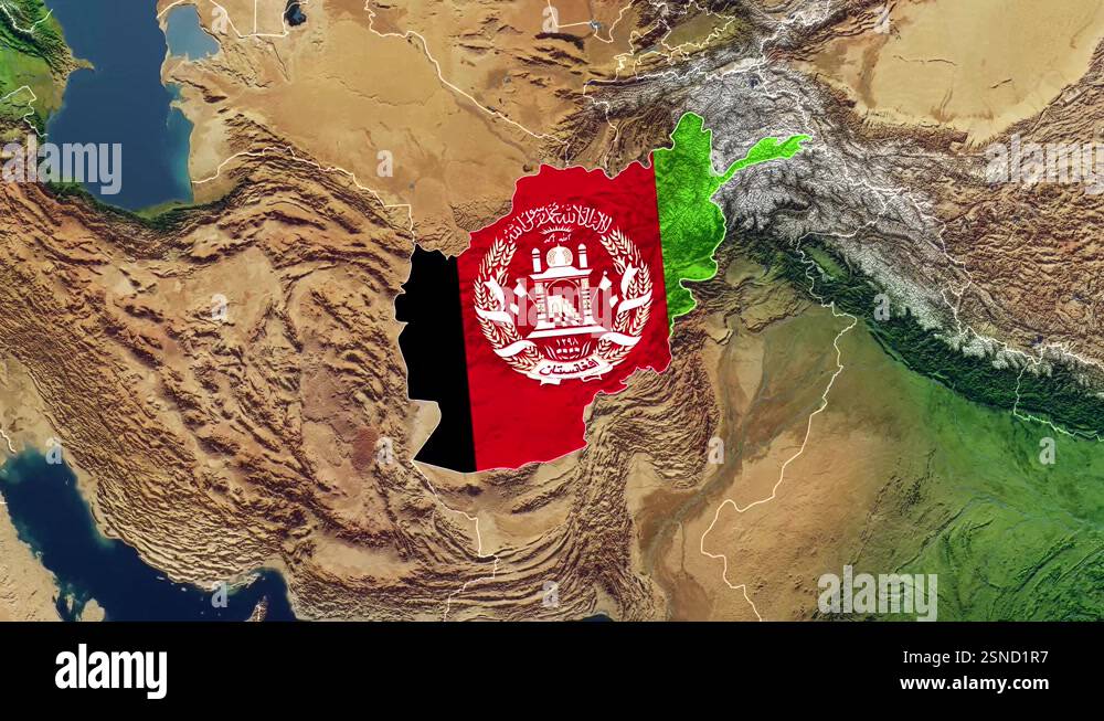 Afghanistan flag and map Stock Videos & Footage - HD and 4K Video Clips ...