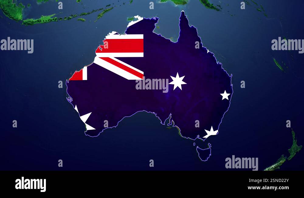 Flag map of australia Stock Videos & Footage - HD and 4K Video Clips ...