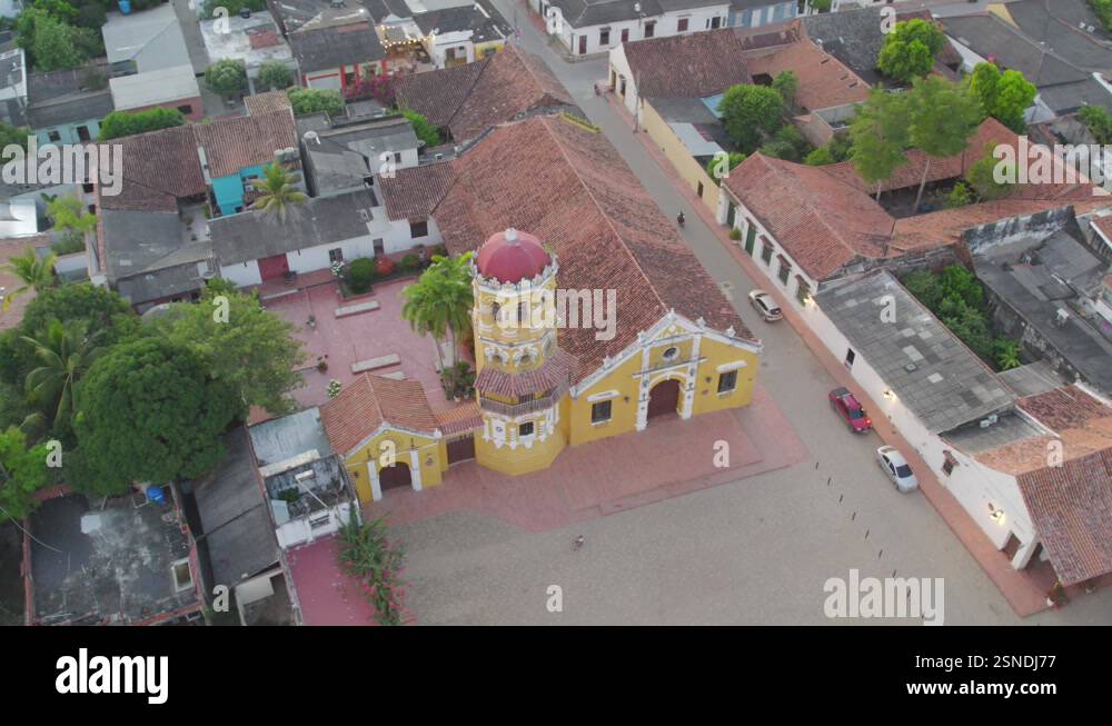 The iconic Santa Bárbara Church, a masterpiece of colonial-era design ...