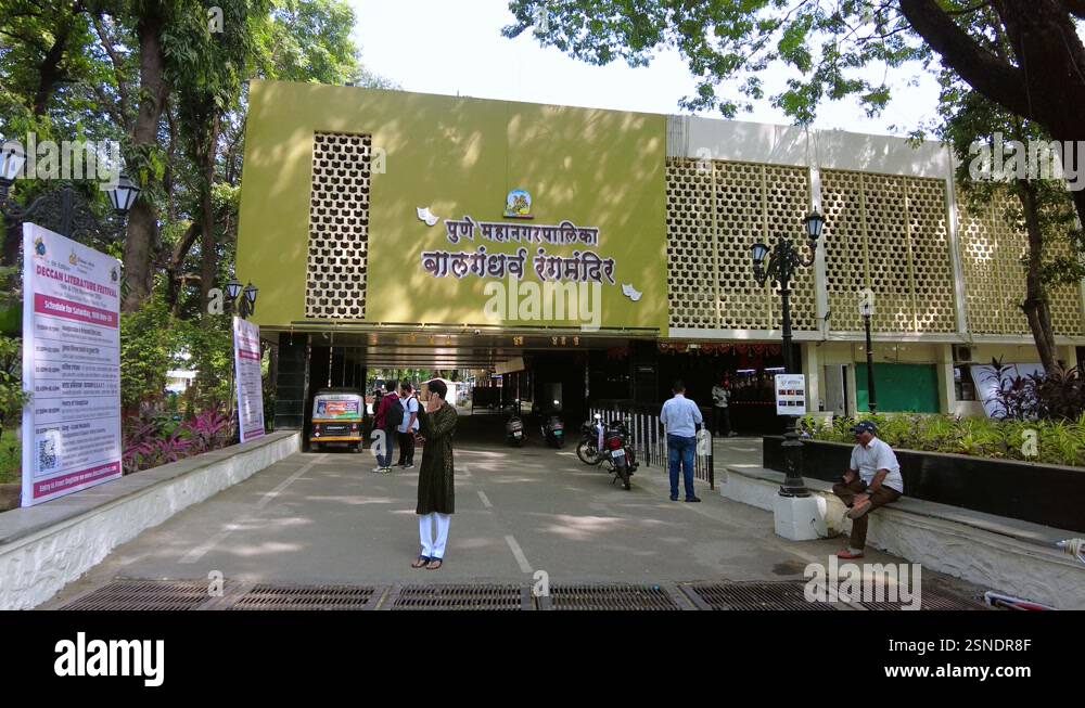 Bal Gandharva Ranga Mandir is a theatre with an auditorium, Pune, India ...