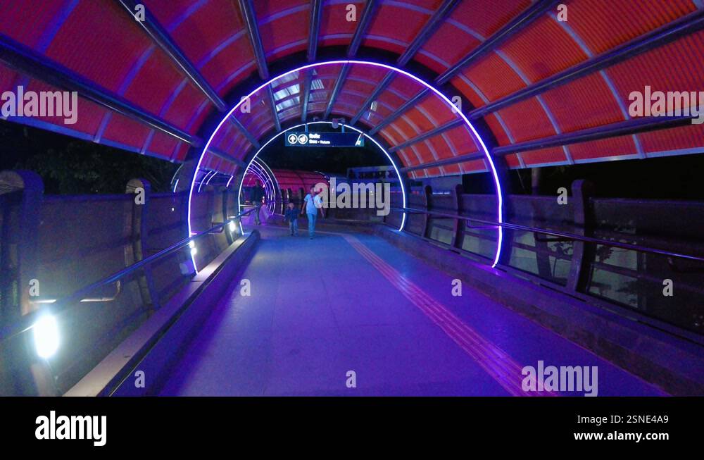 The Pune Metro on the elevated corridor at Balgandharva Pune India ...