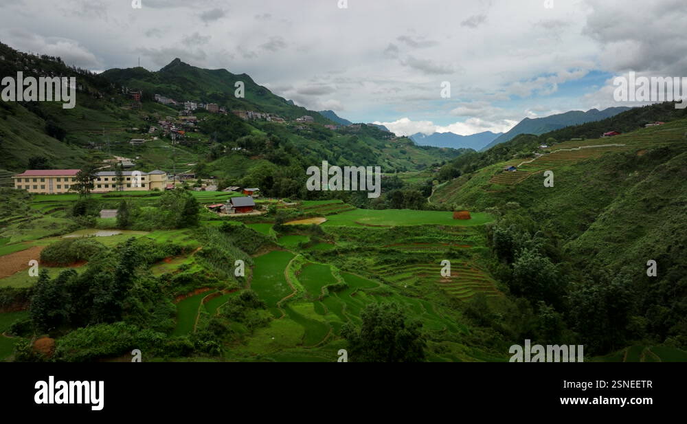 Sapa valley landscape in vietnam Stock Videos & Footage - HD and 4K ...
