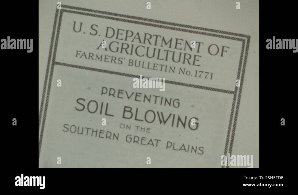 1950s: Pamphlet on preventing soil blowing on farms. Home ownership ...