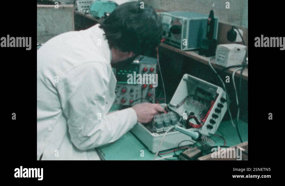 1970s man in factory works Stock Videos & Footage - HD and 4K Video ...