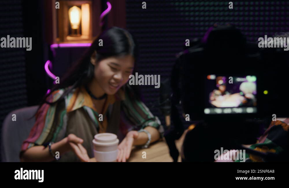 Chinese girl talking microphone Stock Videos & Footage - HD and 4K ...