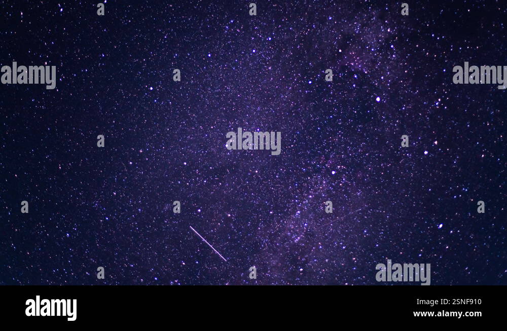 Stargazing Milky Way Galaxy 50mm in Southwest Sky 8K Time Lapse ...