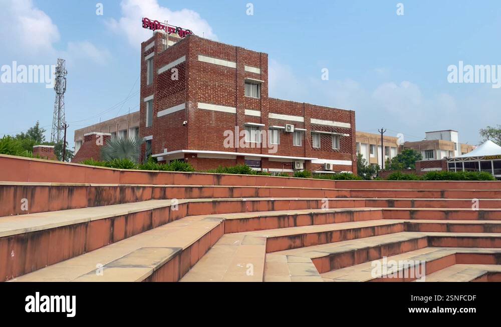 Amphitheatre inside the campus of Mithila Haat, located in Bihar Stock ...