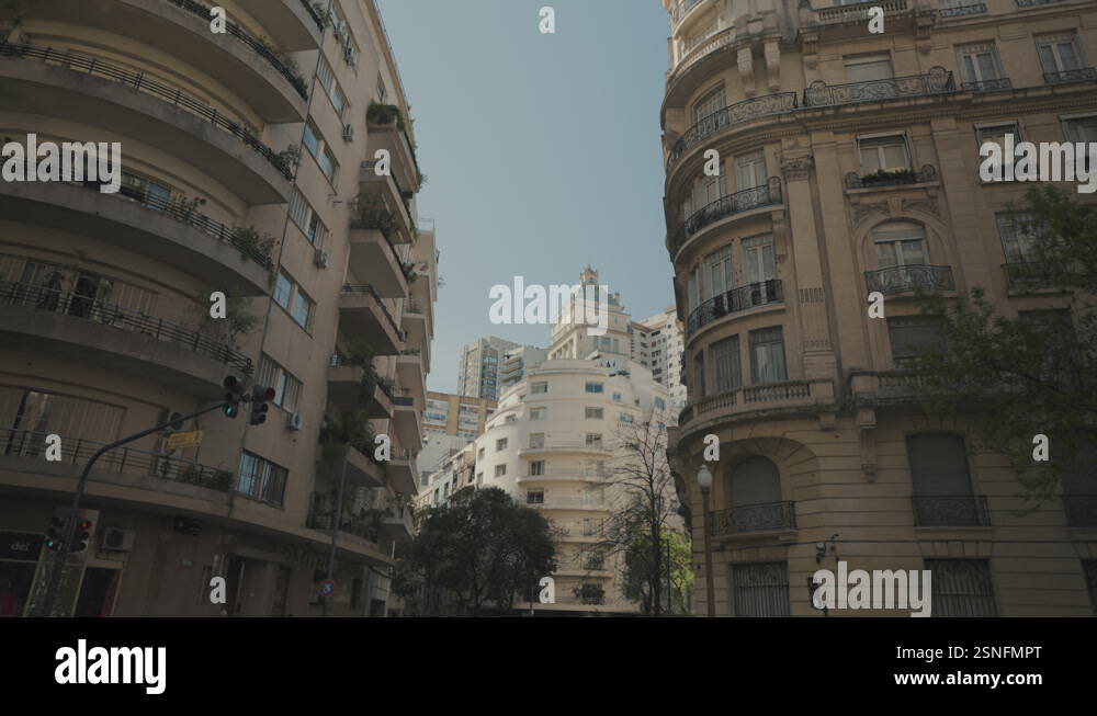 Multicultural urban architecture of the facades of historic buildings ...