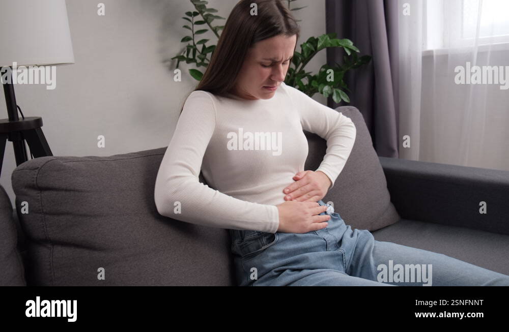 Woman stomach ache gastritis Stock Videos & Footage - HD and 4K Video ...
