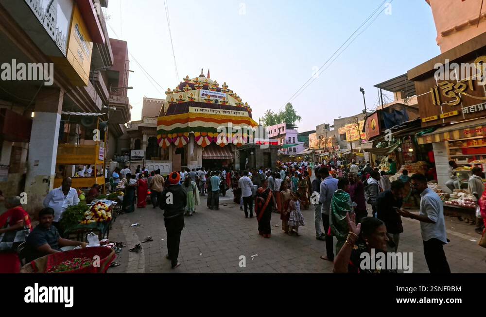 Vitthal Temple at Pandharpur, Vitthal Rukmini Temple, Maharashtra India ...