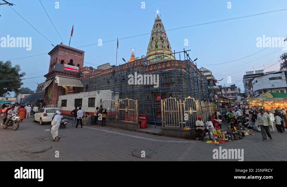 Vitthal Temple at Pandharpur, Vitthal Rukmini Temple, Maharashtra India ...