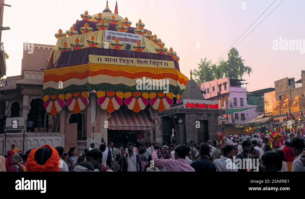 Vitthal Temple at Pandharpur, Vitthal Rukmini Temple, Maharashtra India ...
