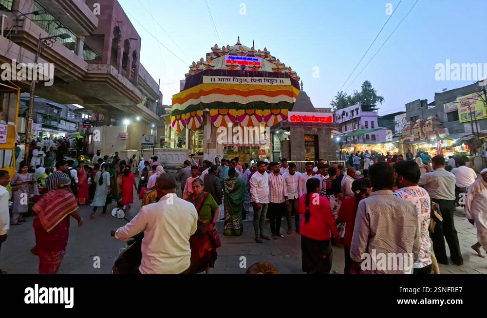 Vitthal Temple at Pandharpur, Vitthal Rukmini Temple, Maharashtra India ...