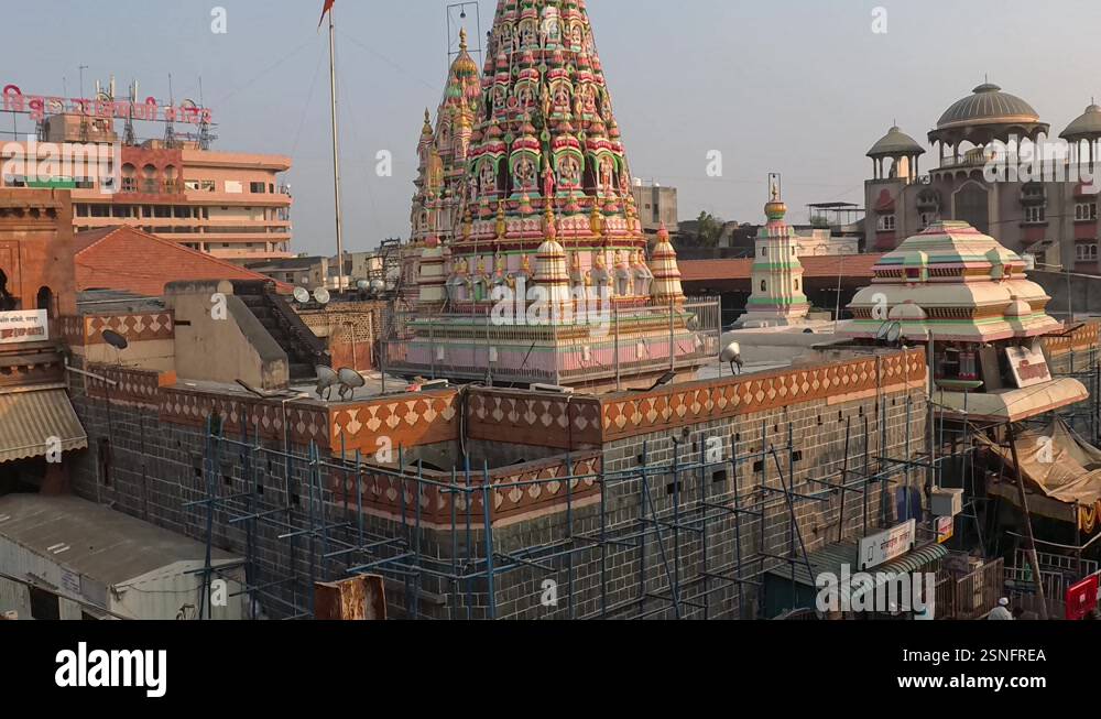 Vitthal Temple at Pandharpur, Vitthal Rukmini Temple, Maharashtra India ...