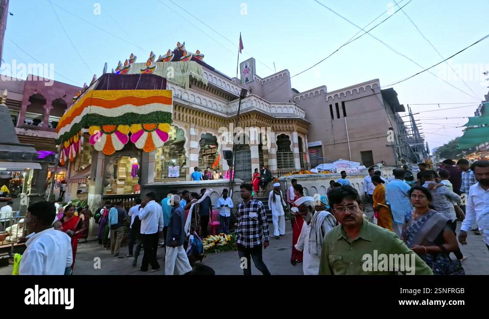 Vitthal Temple at Pandharpur, Vitthal Rukmini Temple, Maharashtra India ...