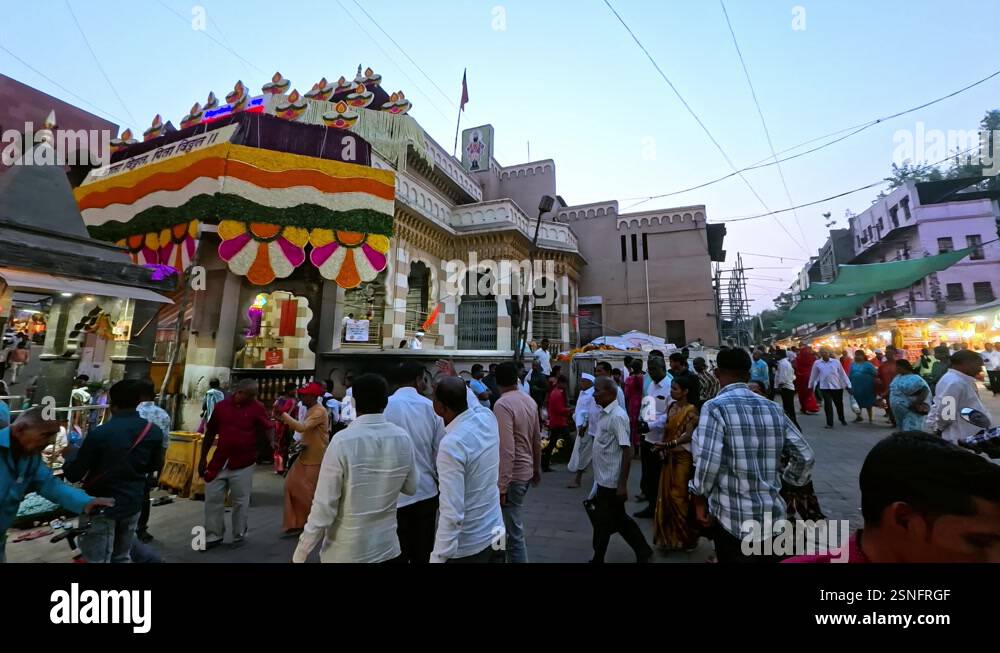 Vitthal Temple at Pandharpur, Vitthal Rukmini Temple, Maharashtra India ...