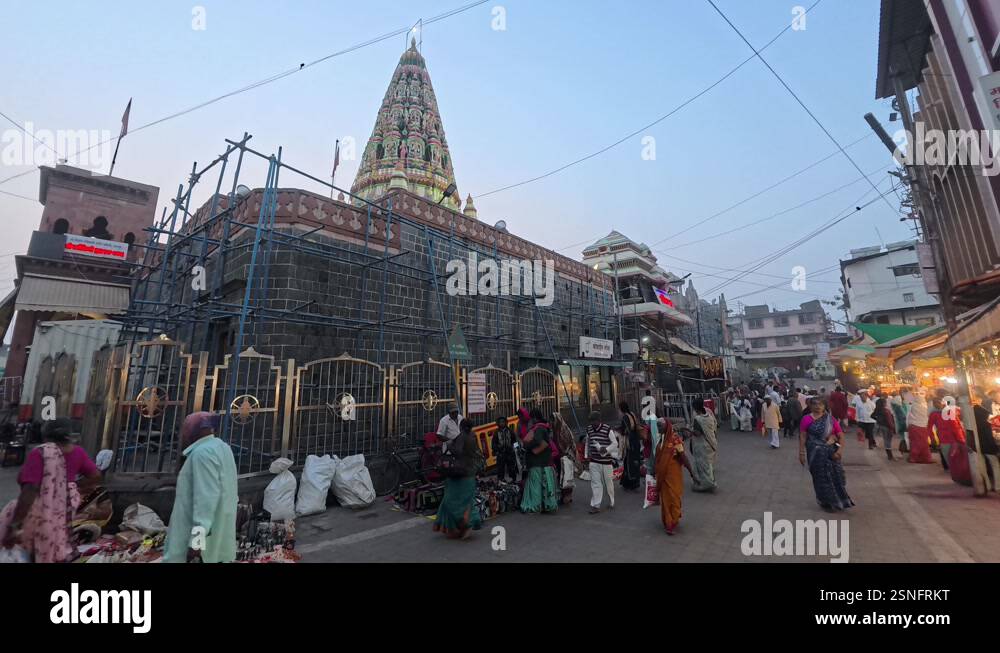 Vitthal Temple at Pandharpur, Vitthal Rukmini Temple, Maharashtra India ...