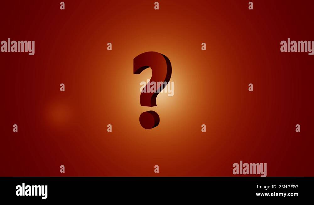 Question mark interrogation point Stock Videos & Footage - HD and 4K ...