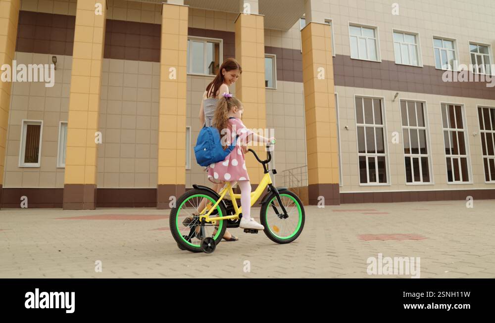 Riding bike to school Stock Videos & Footage - HD and 4K Video Clips ...