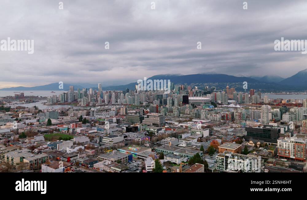 Captivating drone footage of Vancouver’s high-rises and scenic Pacific ...