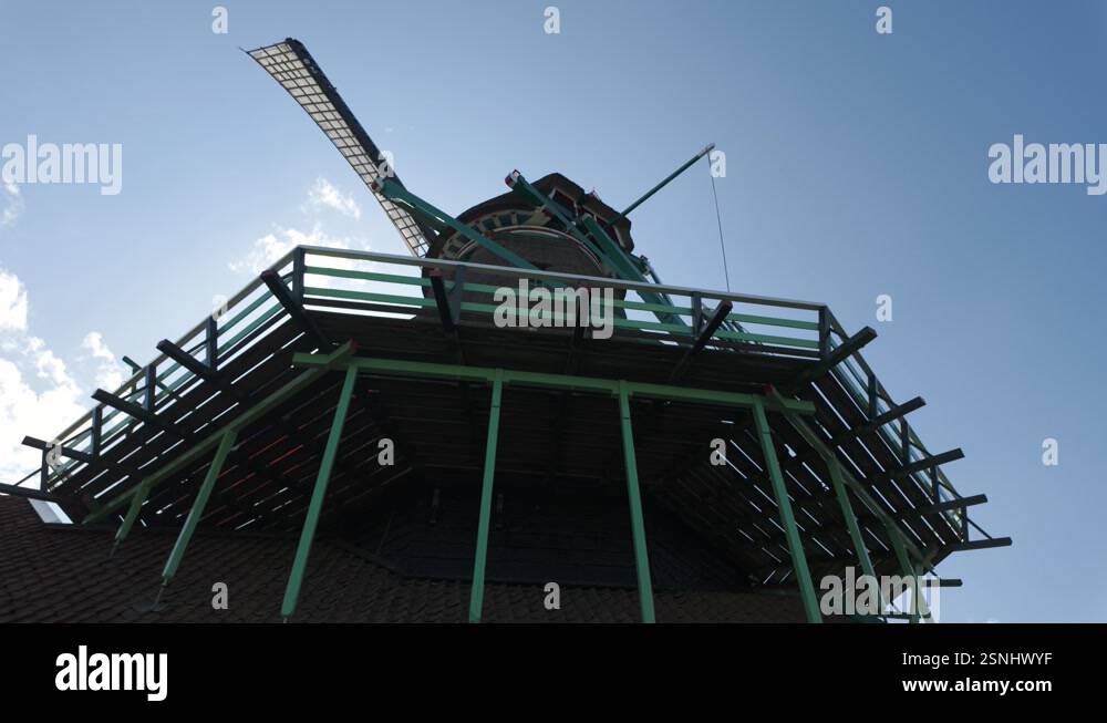 Traditional building windmill architecture Stock Videos & Footage - HD ...