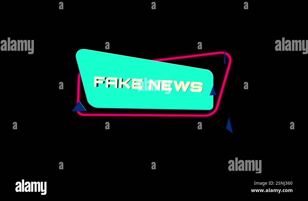Fake News Text Animation 4K - Dynamic Visual for Business, Project, or ...