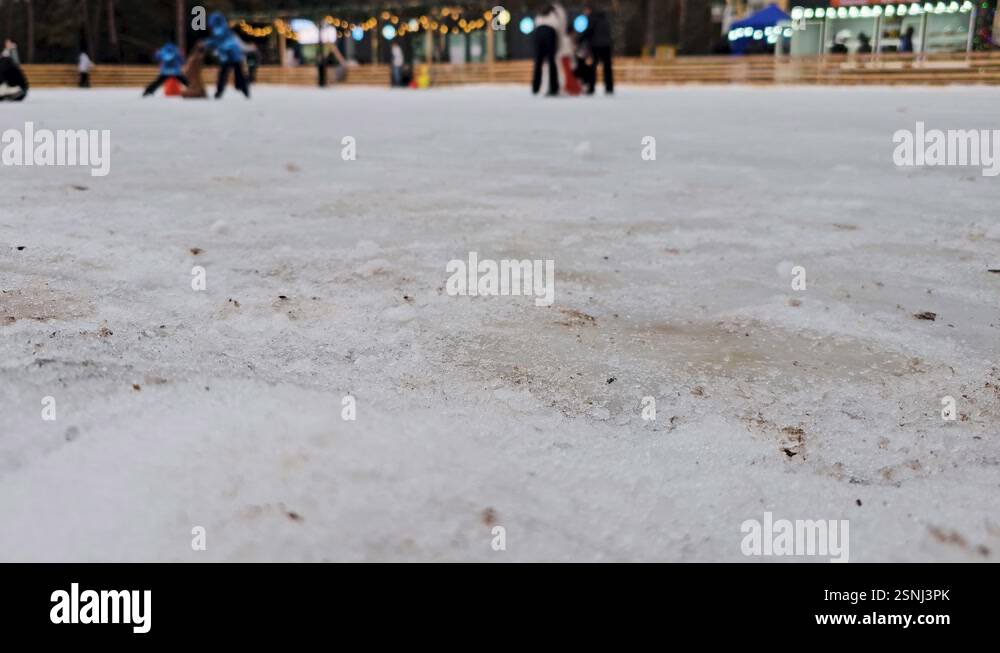 Ice rink in the park Stock Videos & Footage - HD and 4K Video Clips - Alamy