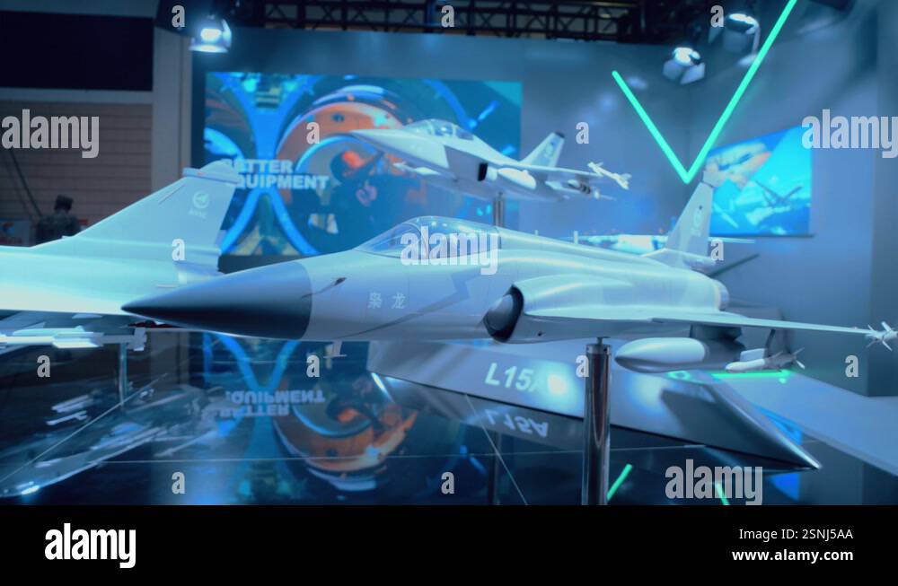 Jf-17 thunder block iii and other aircraft models showcased at ideas ...