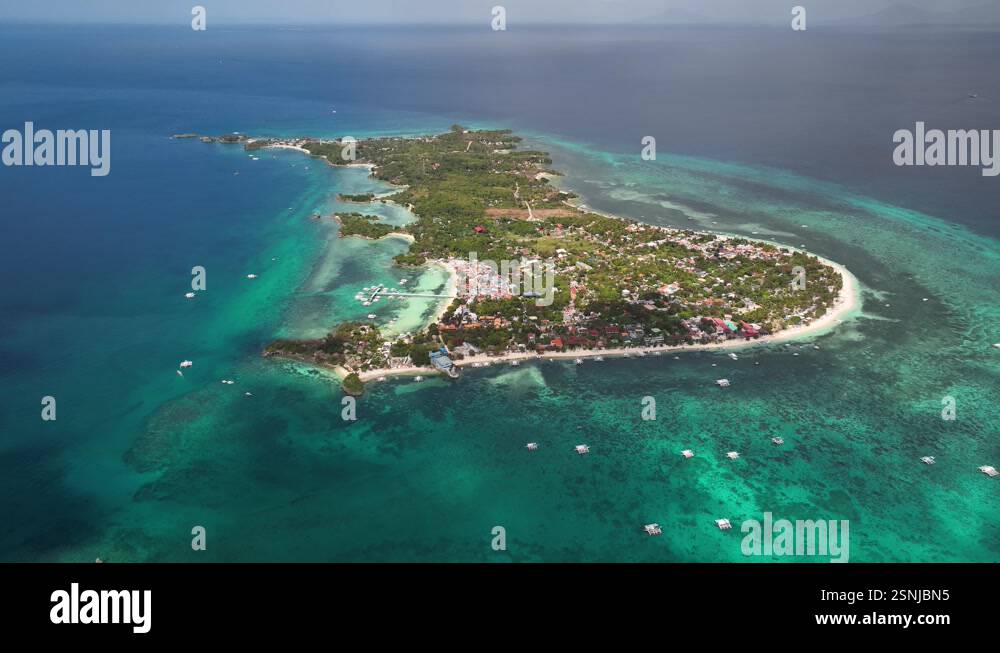 Malapascua island showcasing bounty beach and its vibrant diving spots ...