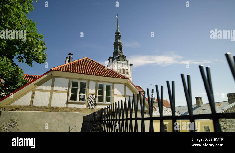 Church tower and rooftops Stock Videos & Footage - HD and 4K Video ...