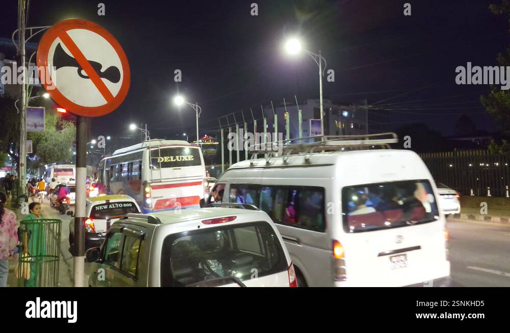 Traffic congestion warning sign Stock Videos & Footage - HD and 4K ...