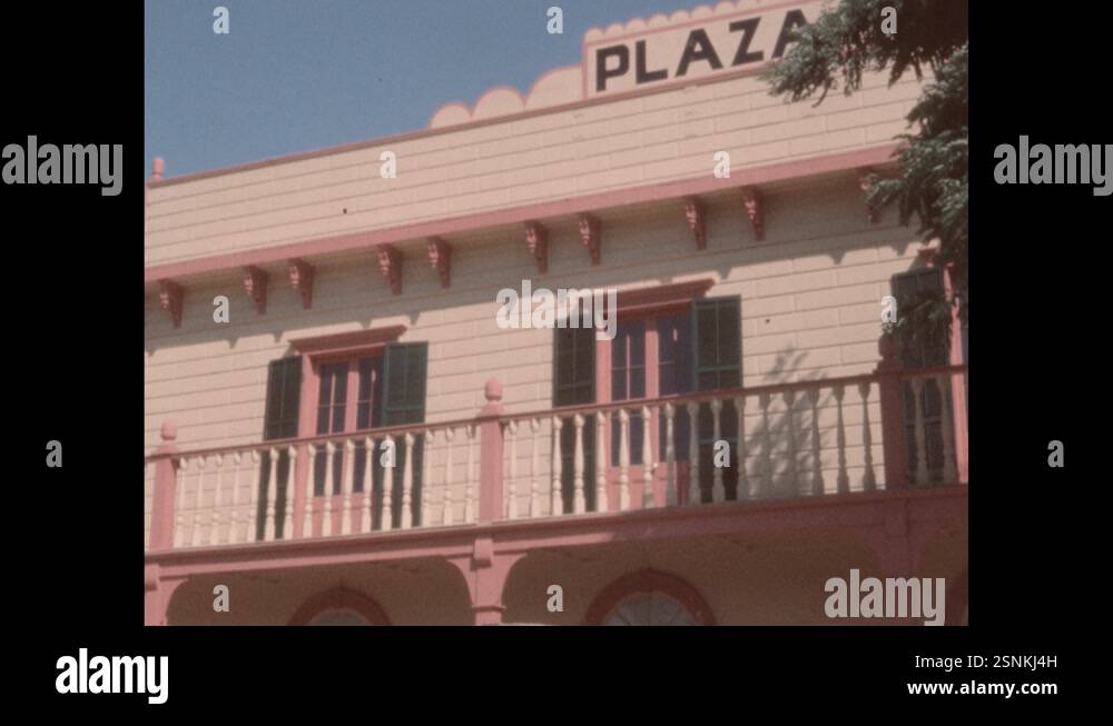 1960s: Charming architecture from the 1960s showcases a building with ...