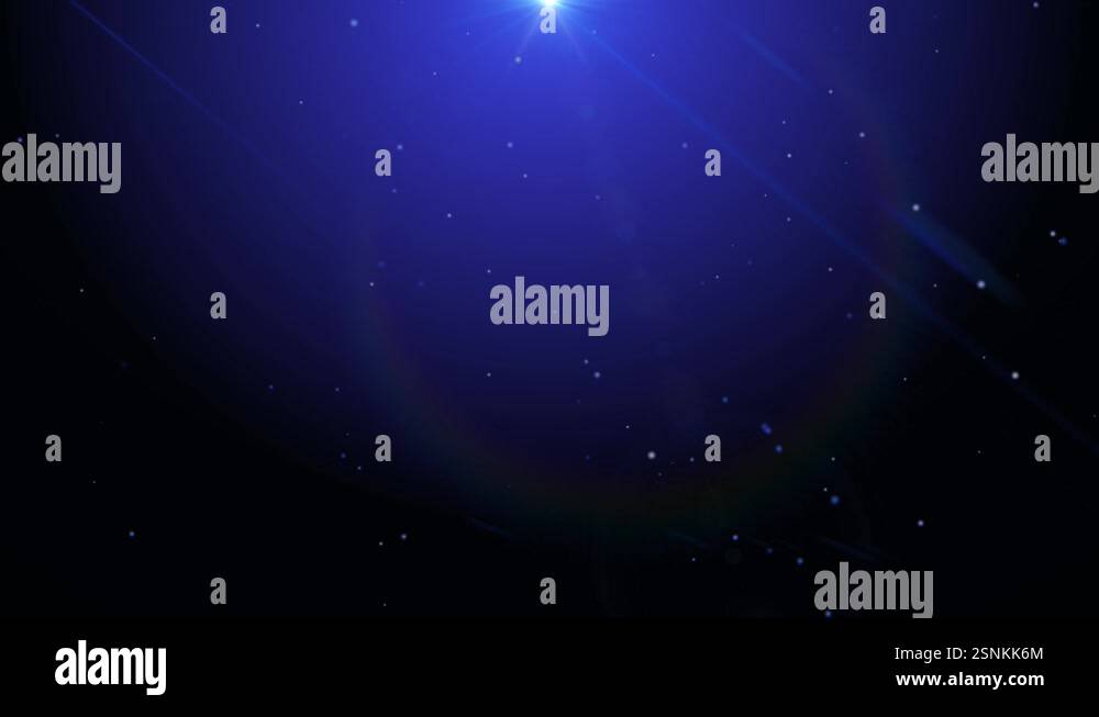 starlight on the blue sea green screen background Stock Video Footage ...