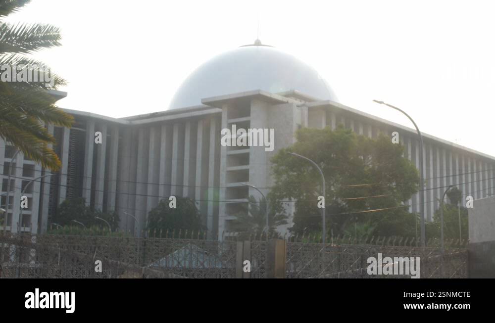 4K Cinematic: Jakarta Mosque of Independence - The Iconic Istiqlal ...