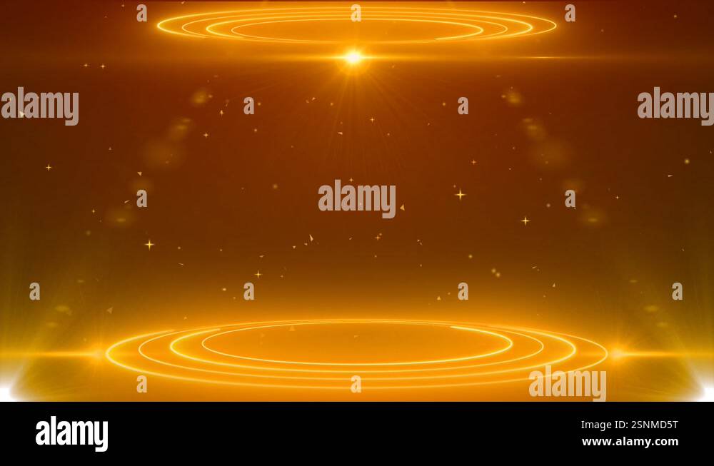 luxury golden stage spotlight effect green screen background Stock ...