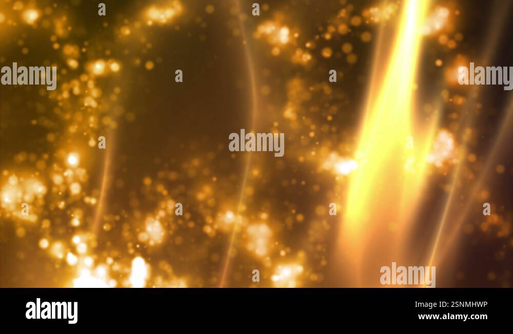 Abstract fantasy motion background, shining lights and particles Stock ...