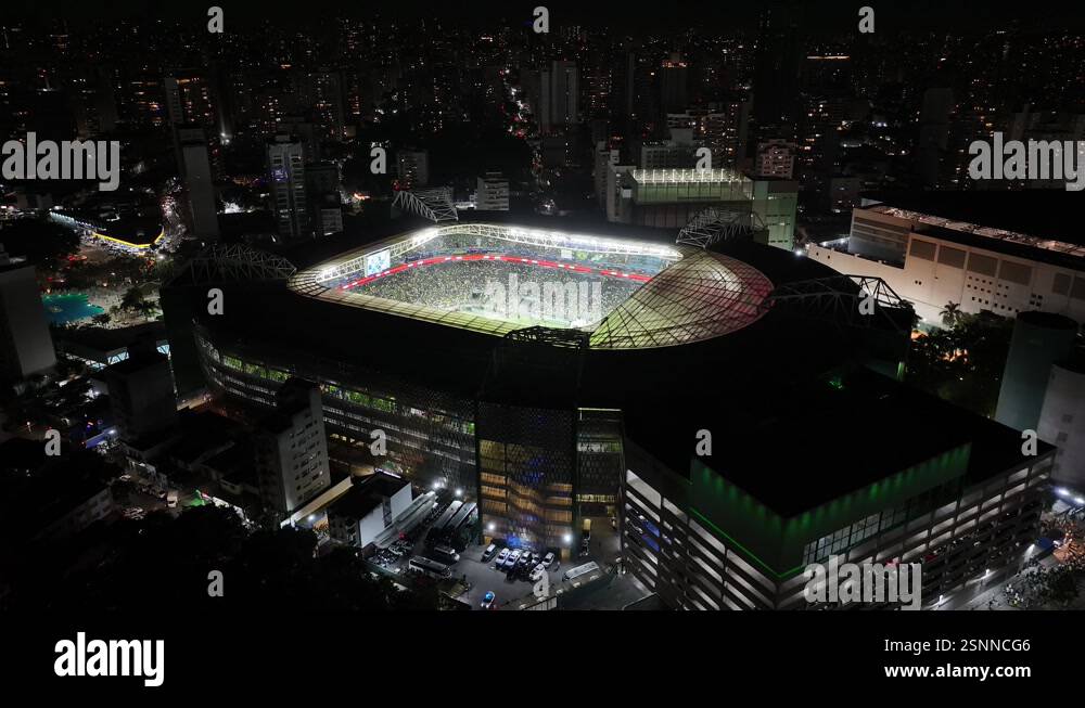 Famous Palmeiras Stadium In Sao Paulo Brazil. Stunning Soccer Stadium ...