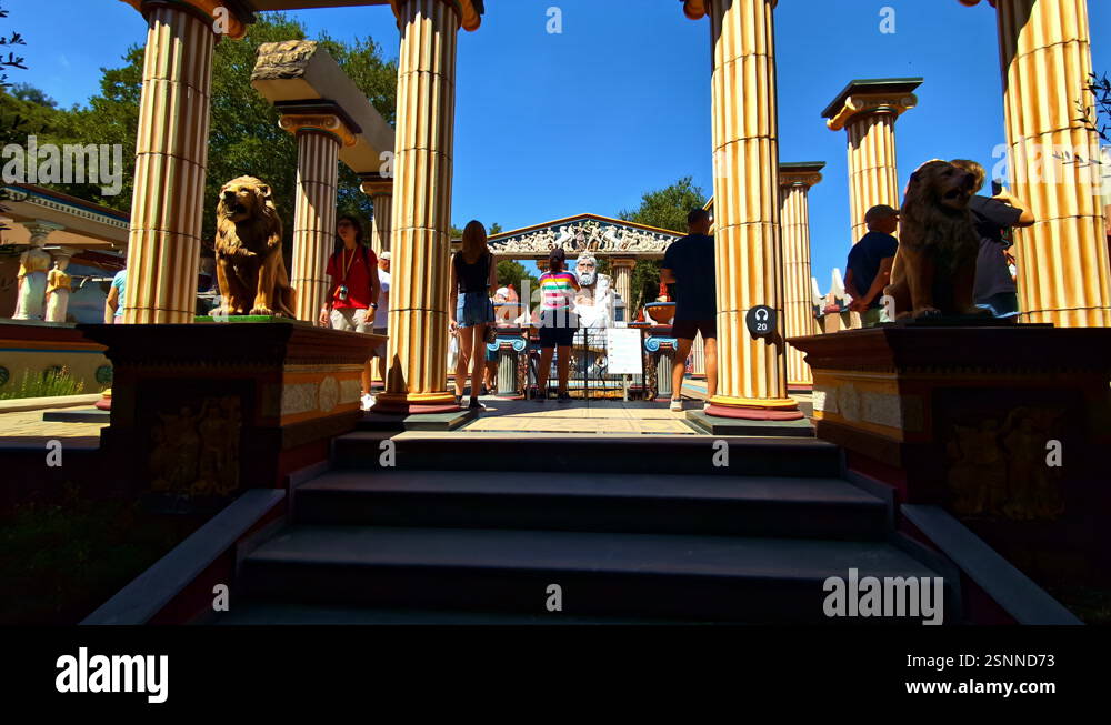 Greek Mythology Thematic Park Psychro Cave Crete island Greece museum ...