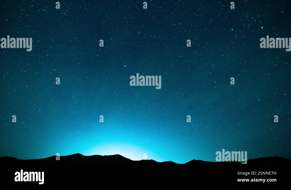 Airglow Delta Aquarids Meteor Shower and Milky Way Galaxy Over Trona ...