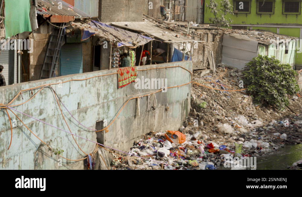 Slum housing residential, Mumbai, India, Editorial Use 02 Dec 2024 ...