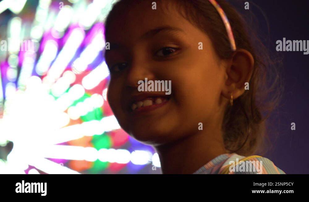 Indian girl at fair carnival, Mumbai, India Editorial Use 21 Dec 2024 ...