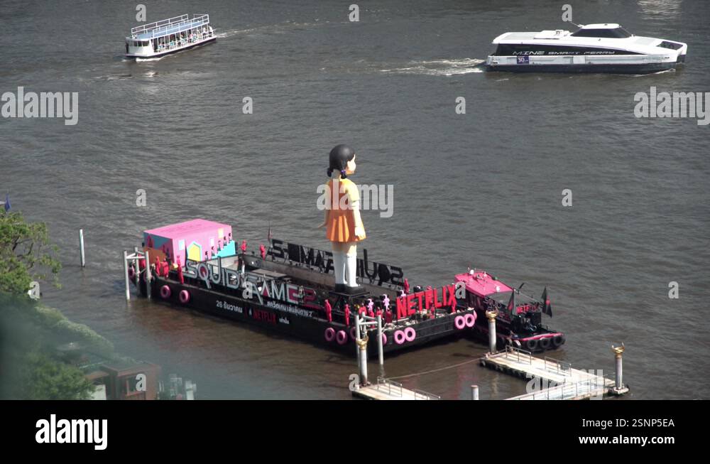 A 12-meter-tall statue of Young-hee, the iconic doll from Netflix's ...