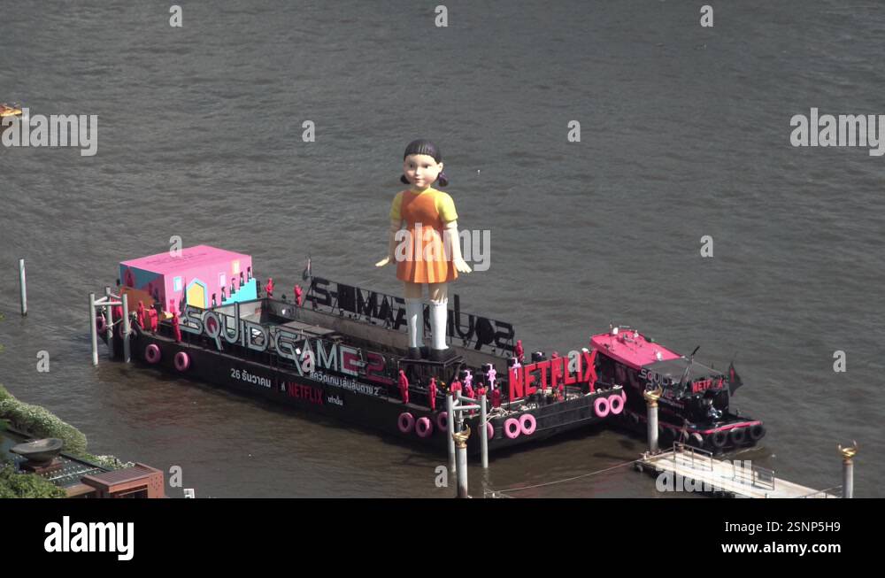 A 12-meter-tall statue of Young-hee, the iconic doll from Netflix's ...