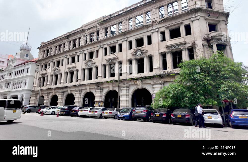 Historical Building Opposite Cargills Headquarters in Colombo City, Sri ...