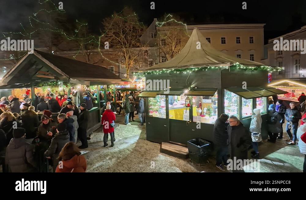 Christkindlmarkt am Dom, Christmas market, Passau, Bavaria, Germany ...