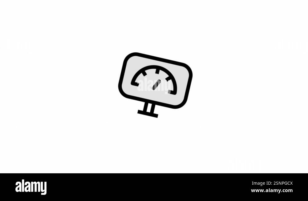 Modern user and project speed animated icon - Agile and teamwork symbol ...